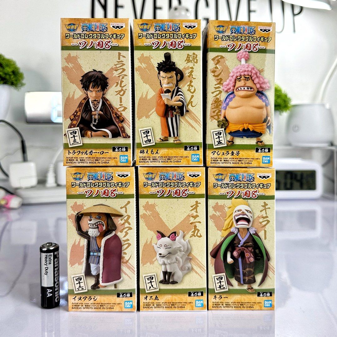 ONE PIECE WCF WORLD COLLECTIBLE FIGURE VOL.8 WANO COUNTRY KIMONO WANOKUNI - BANPRESTO LAW ...