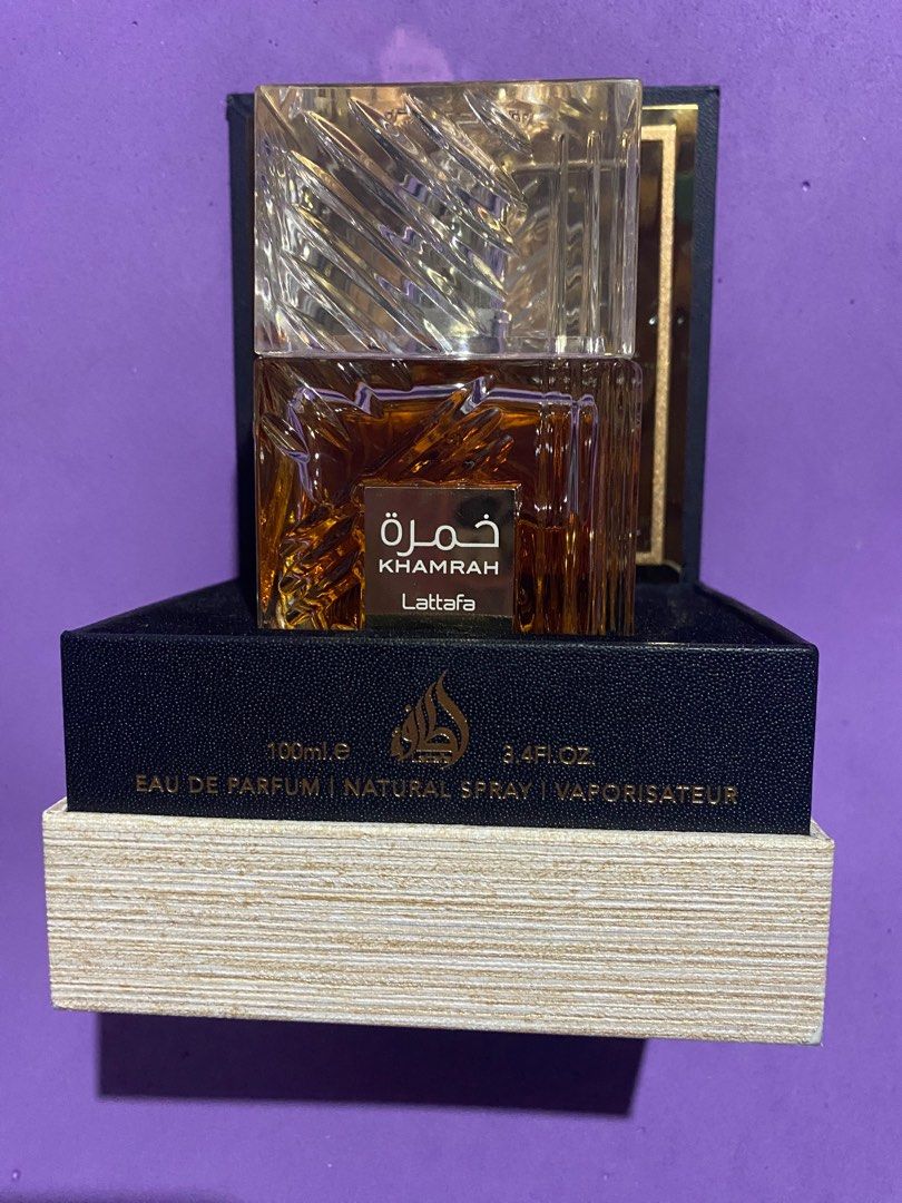 Original Lattafa Khamrah EDP 100 mL, Beauty & Personal Care, Fragrance ...