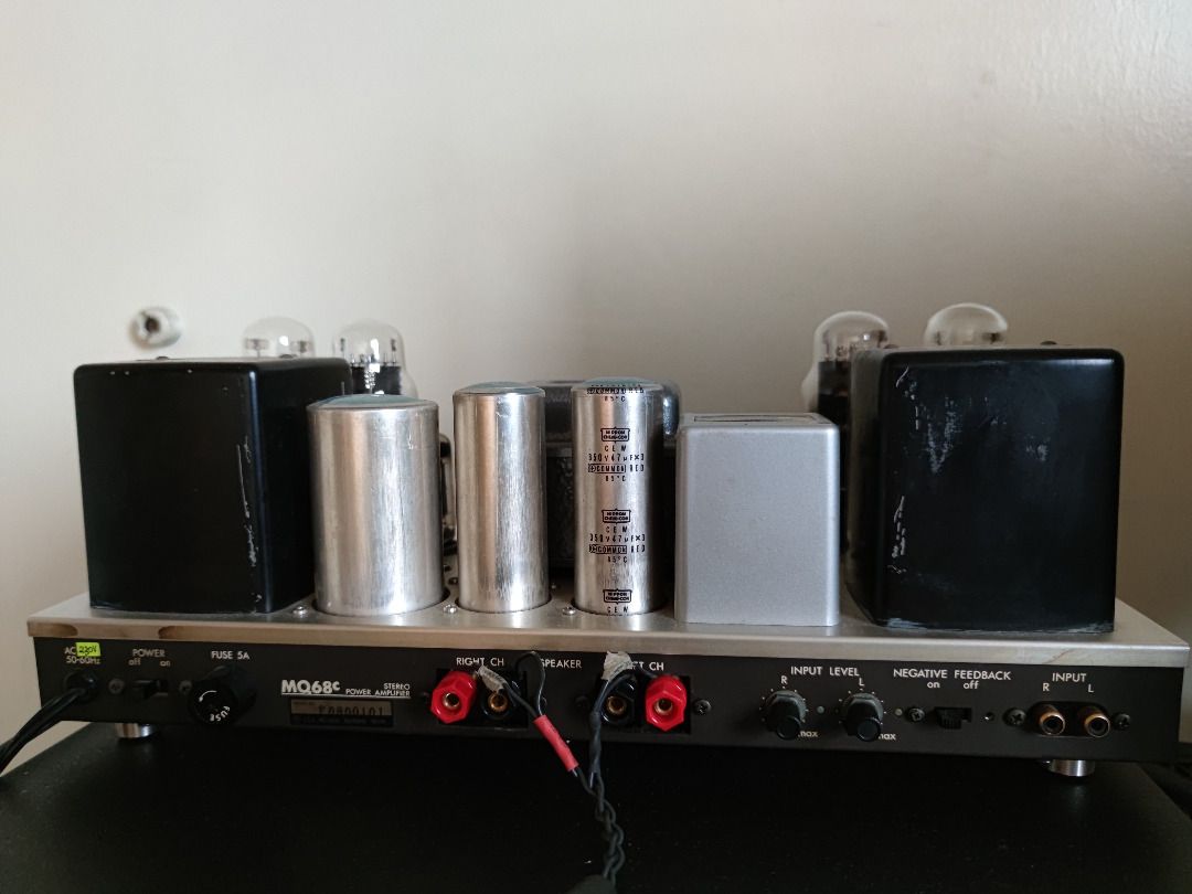 Otomon 45 DHT tube amplifier, Audio, Soundbars, Speakers & Amplifiers ...