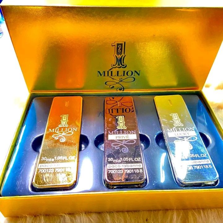 PACO RABANNE 1 MILLION PERFUME SET, Beauty & Personal Care, Fragrance ...
