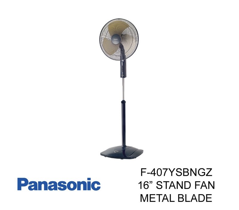 PANASONIC F-407YSNBNGZ 16 STAND FAN standing fans METAL BLADE ***1 YEAR ...