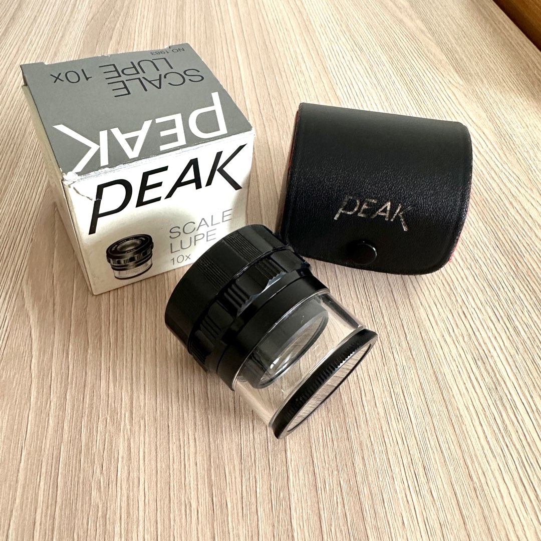 Peak Scale Lupe 10x magnifying glass, Photography, Lens & Kits on Carousell