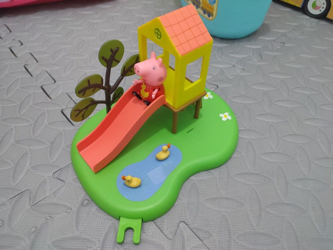 Peppa Pig Outdoor Fun Slide, Babies & Kids, Infant Playtime on Carousell