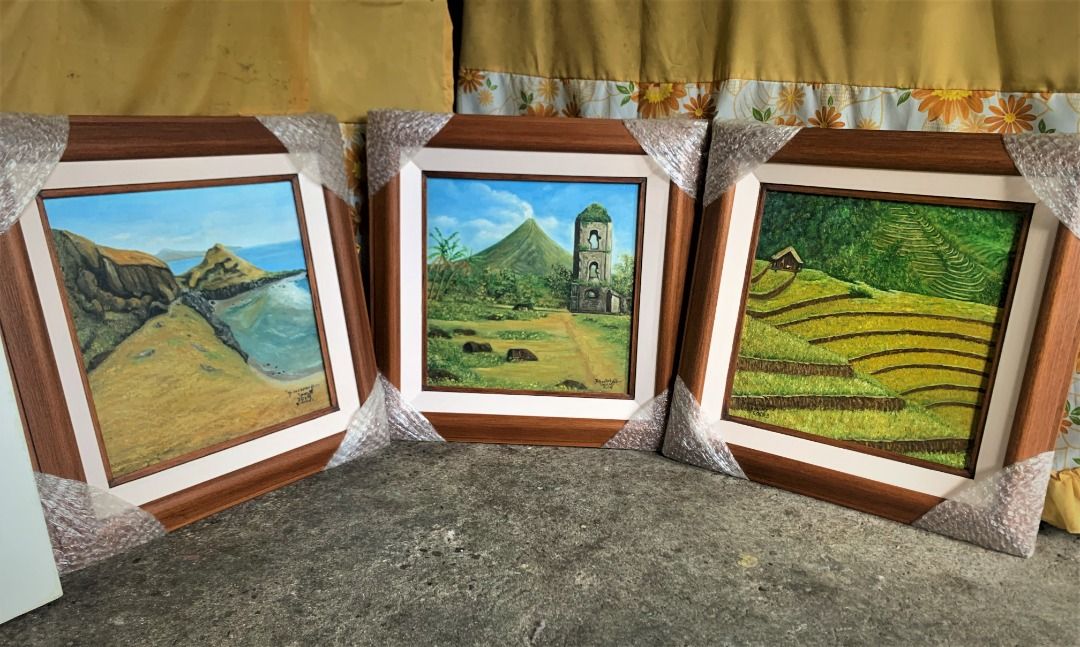 Philippine Scenery: Oil Painting, Furniture & Home Living, Home Decor ...