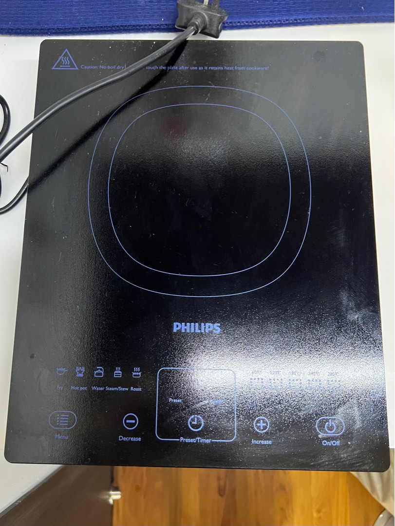 Philips Induction Cooker (free new pot), TV & Home Appliances, Kitchen ...
