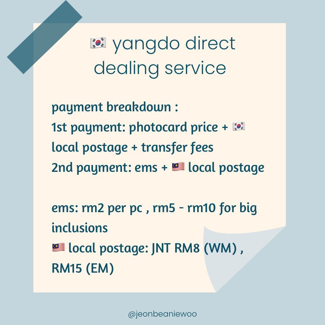 OPEN‼️ Photocard/Merch Yangdo Direct Dealing Service - SEVENTEEN NCT SF9 MONSTA X AESPA SNSD EXO ...