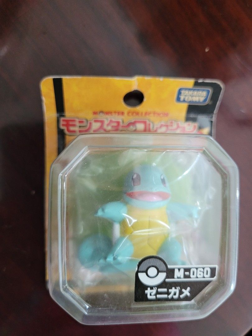 Pokemon Monster Collection Squirtle (Zenigame) M-060 Takara Tomy Japan ...