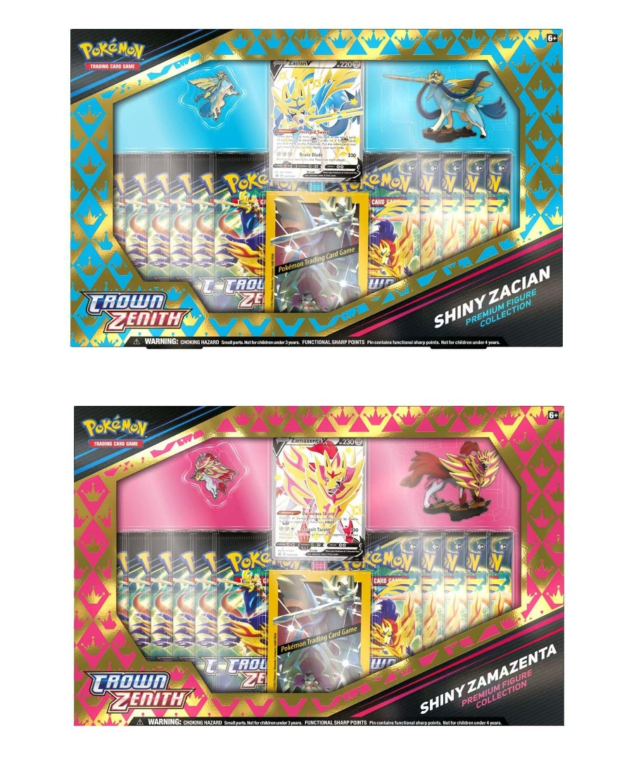 Pokemon Sword and Shield Crown Zenith Premium Figure Collection Box, Hobbies & Toys, Toys ...