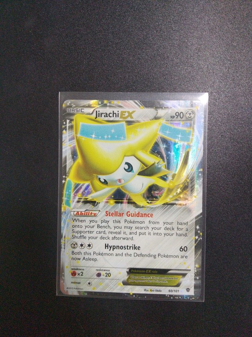 Pokemon TCG Jirachi EX Ultra Rare - Black & White 10 Plasma Blast ...