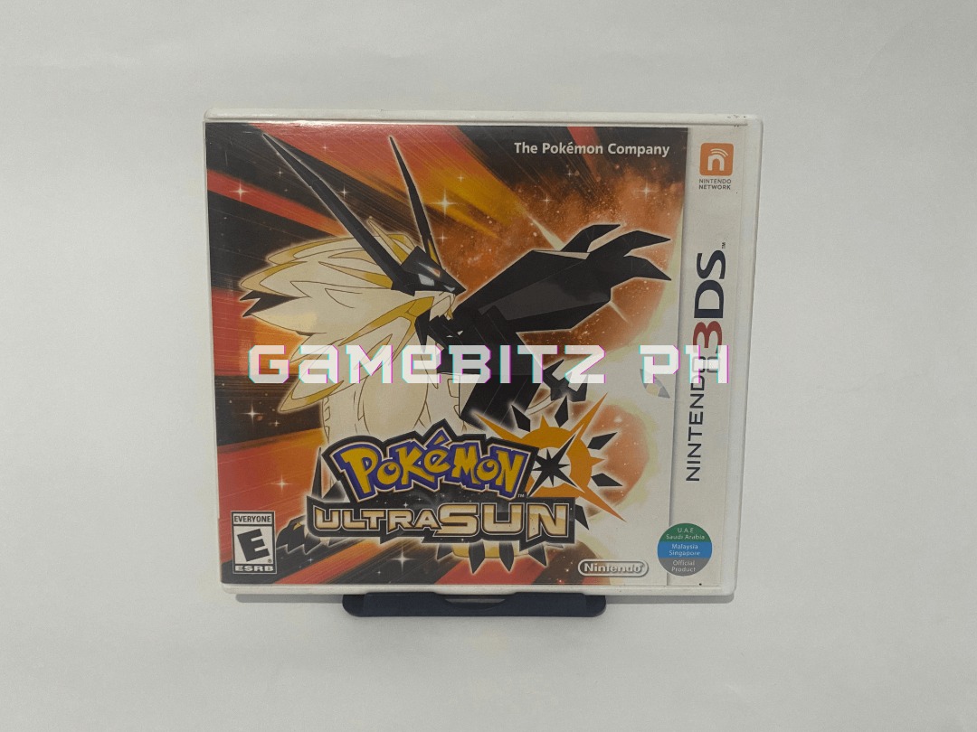 Pokemon Ultra Sun 3DS 2DS Nintendo Game (USA/MDE), Video Gaming, Video ...