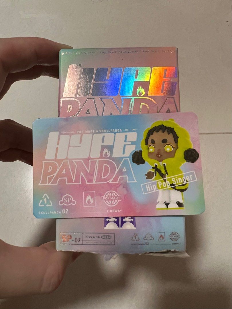 WTT/WTS POP MART Skullpanda Hype Panda Hip Pop Singer, Hobbies & Toys ...