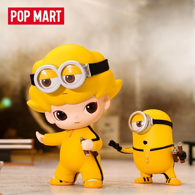 [POPMART] POPMART DIMOO X MINIONS COLLECTOR'S FIGURINE 15CM DIMOO 9CM ...