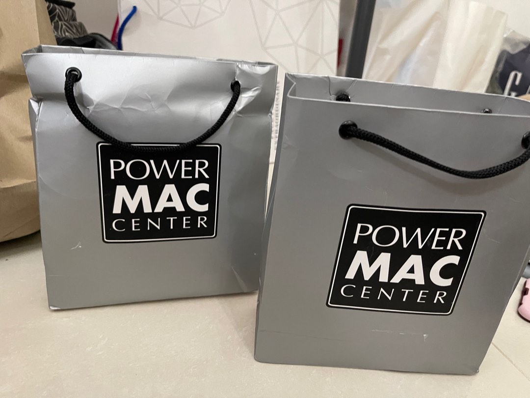 Power Mac paper bag, Audio, Other Audio Equipment on Carousell