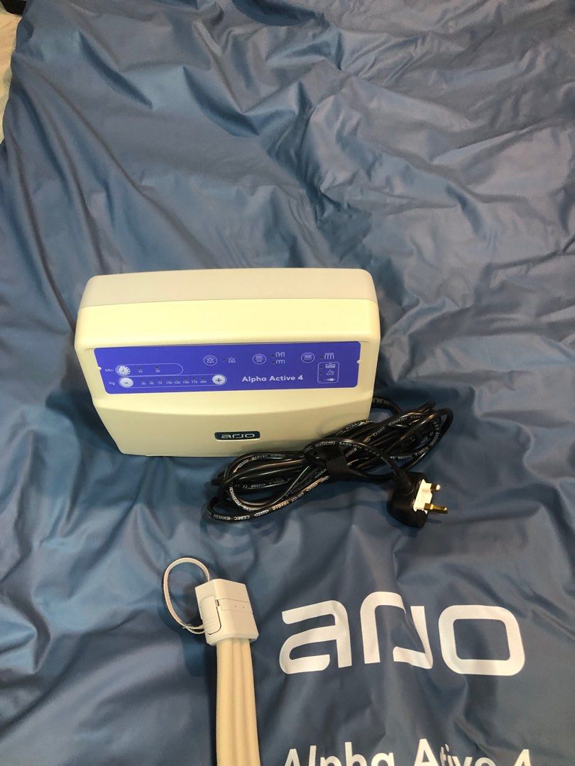 Pre-loved Arjo Alpha Active 4 - AirMattress, Health & Nutrition, Assistive & Rehabilatory Aids ...