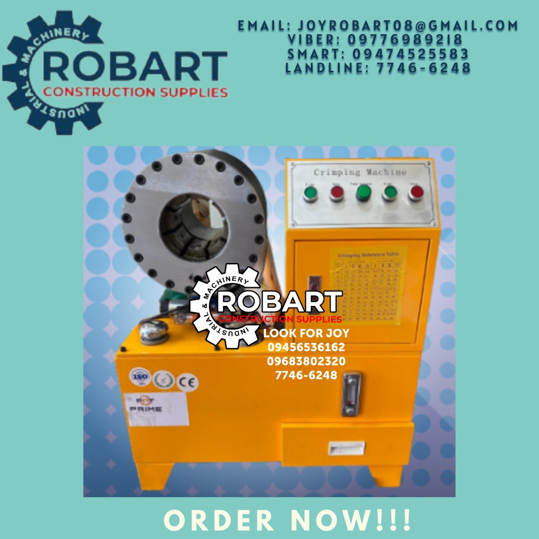 PRIME CRIMPING MACHINE, Commercial & Industrial, Construction Tools ...
