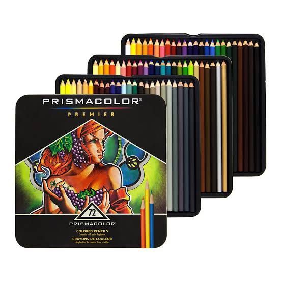 Prisma Coloring Pencils - 72 colors, Hobbies & Toys, Stationary & Craft ...