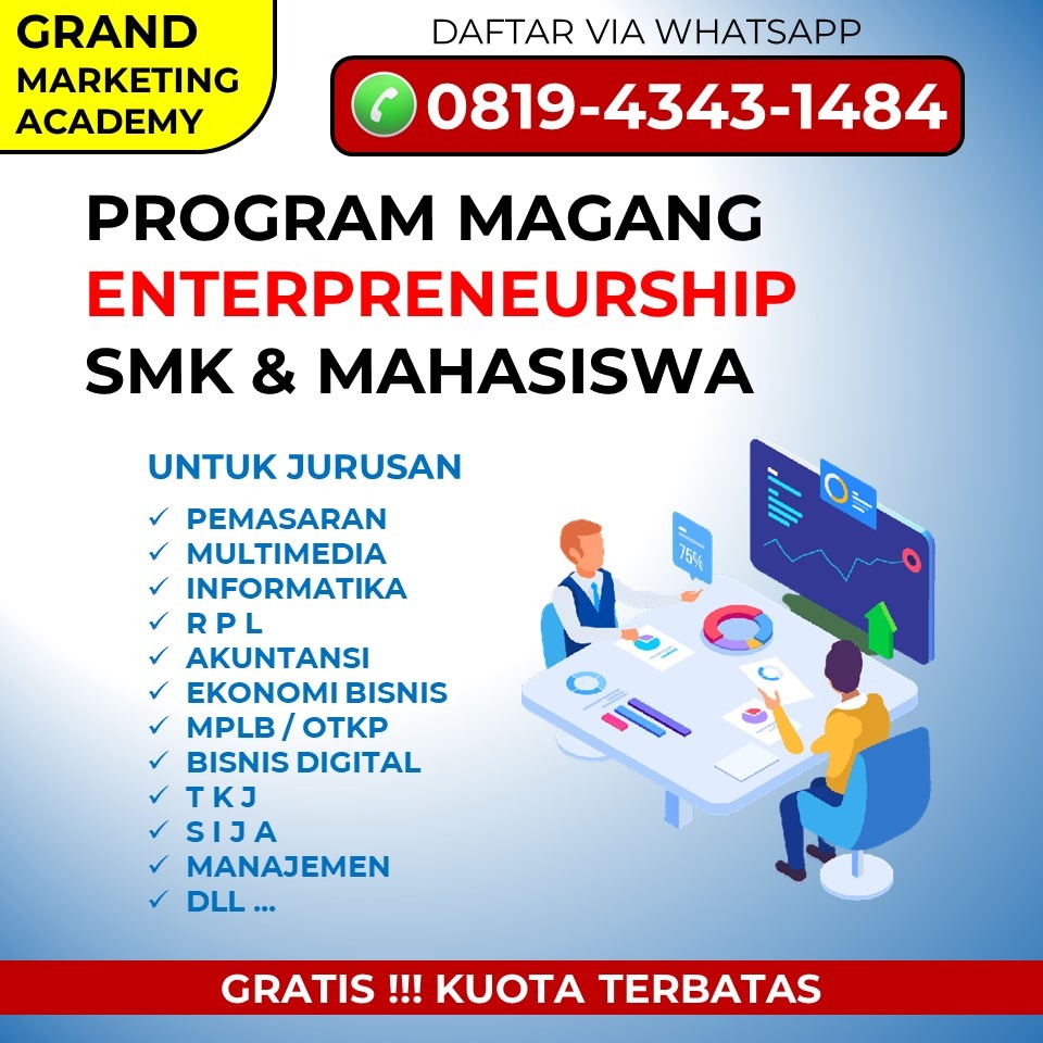 Program Magang Informatika Kota Malang, Jasa, Kursus dan Bimbingan ...
