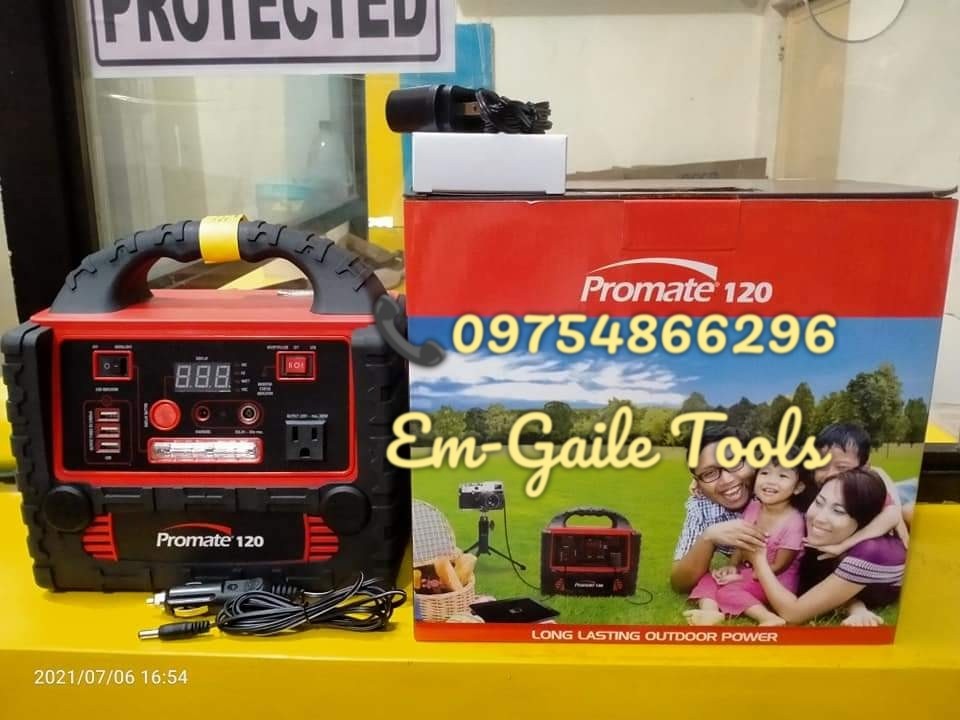 PROMATE 200W Powerstation / Inverter Generator (120S), Furniture & Home ...