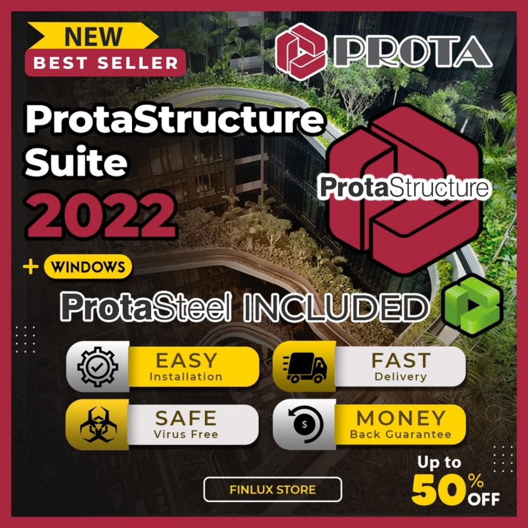Prota Structure Suite Enterprise 2022 | ProtaSteel For Windows ...