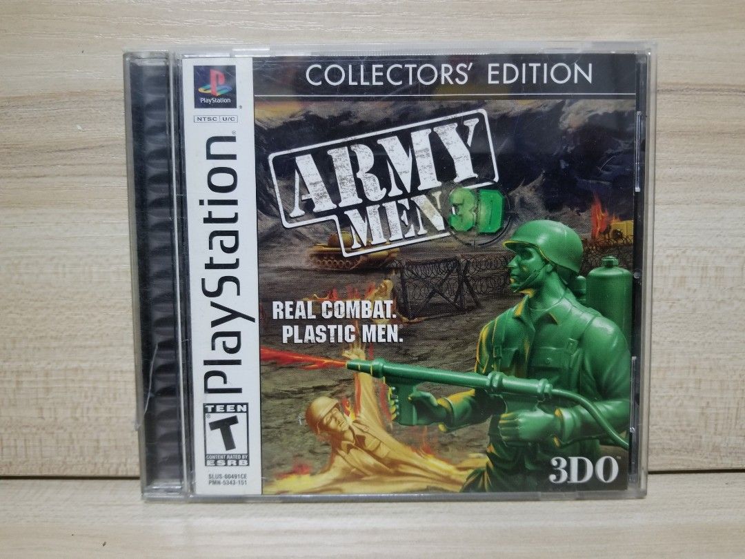 Ps1 Army Men 3D, Video Gaming, Video Games, PlayStation on Carousell