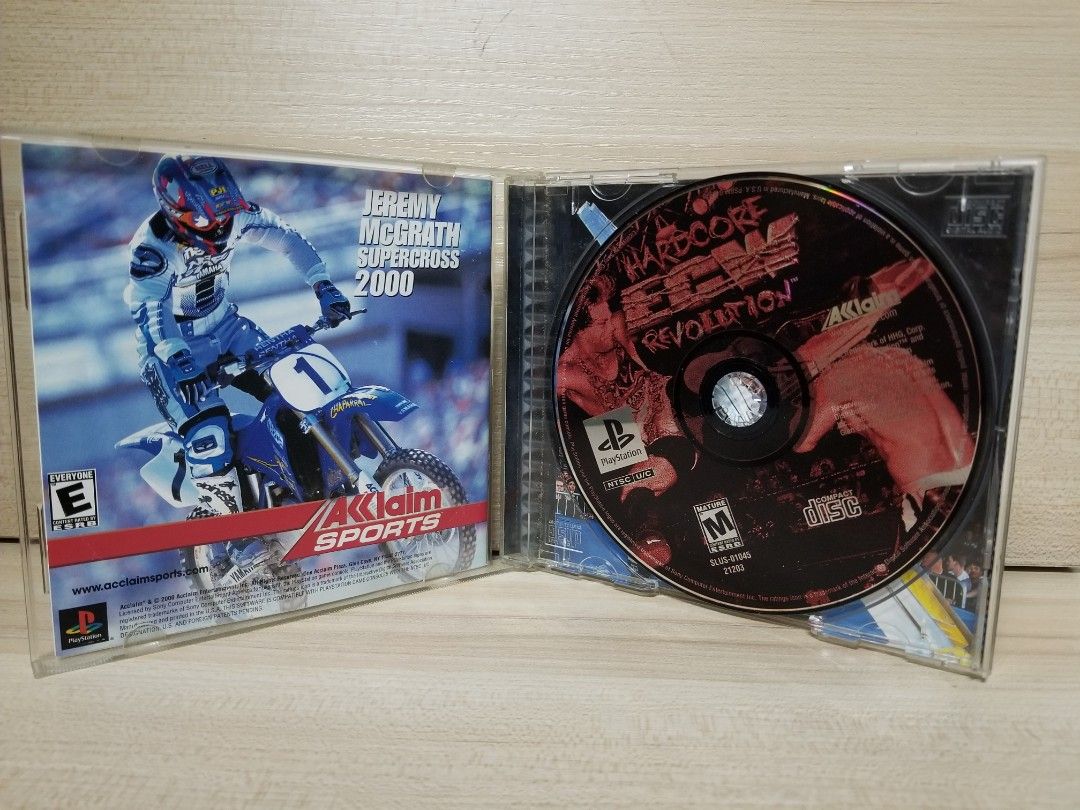 Ps1 ECW Hardcore Revolution, Video Gaming, Video Games, PlayStation on ...