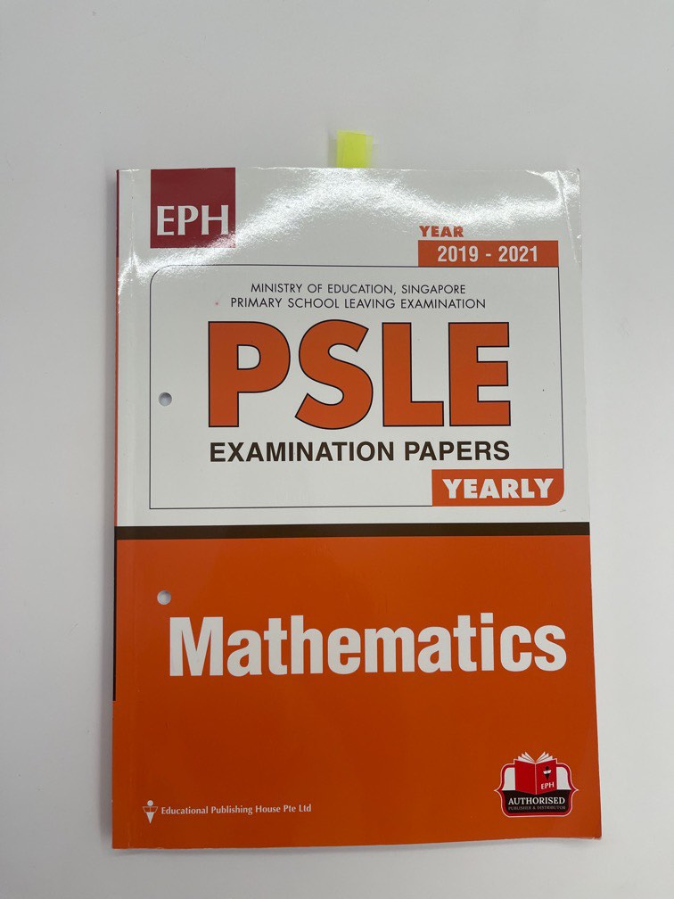 PSLE Maths Yearly 2019-2021 With answers , Hobbies & Toys, Books & Magazines, Assessment Books ...