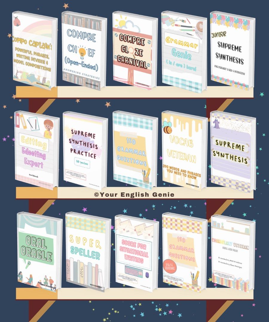 PSLE Synthesis Guide / Notes + Practice Questions (Primary English ...