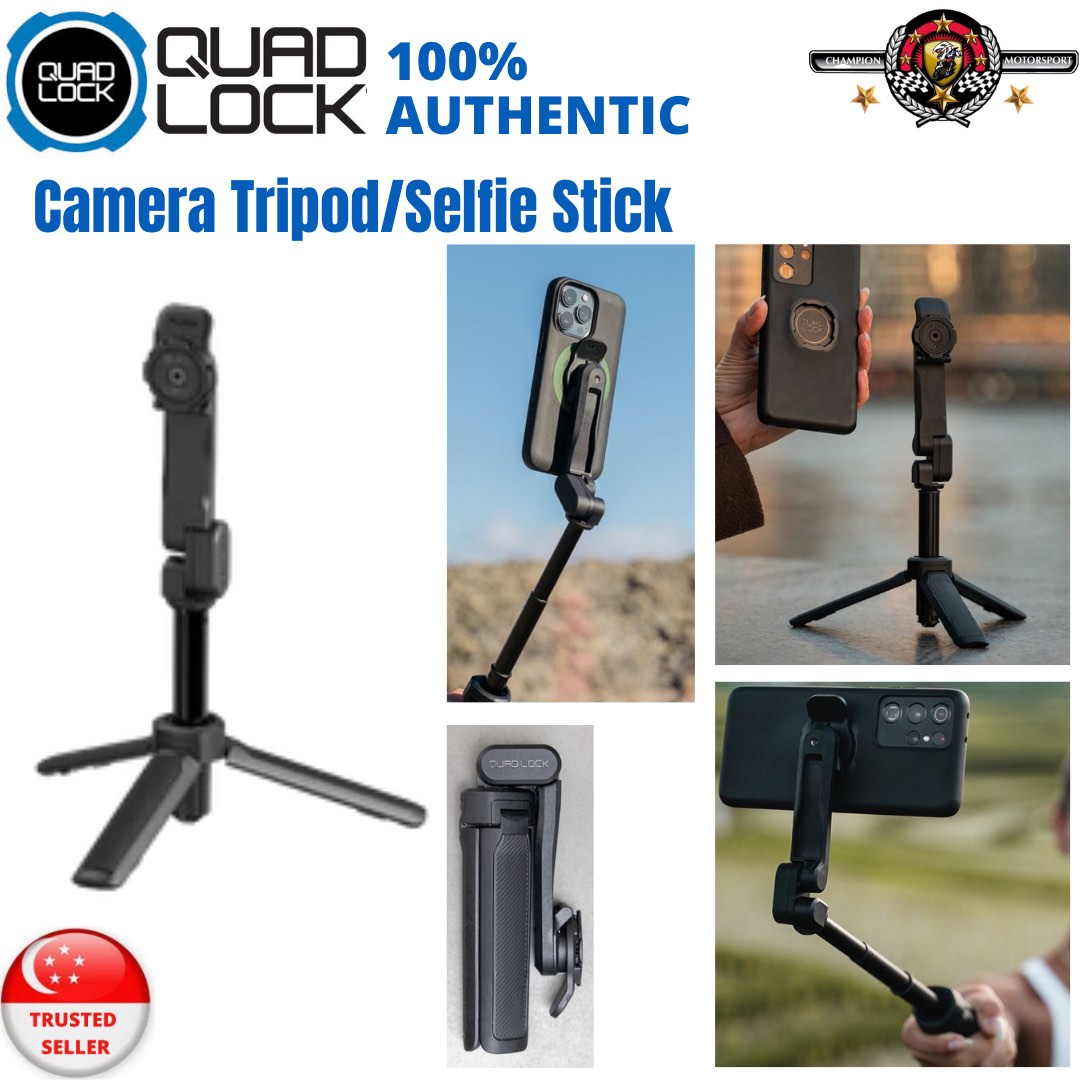 Quad Lock Camera - Tripod/Selfie Stick, Photography, Photography ...