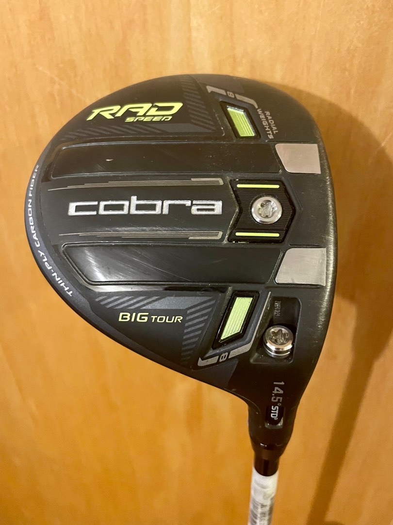 (Rare) Cobra RAD SPEED Big Tour Golf Wood 3 (14.5 degree loft), Sports ...