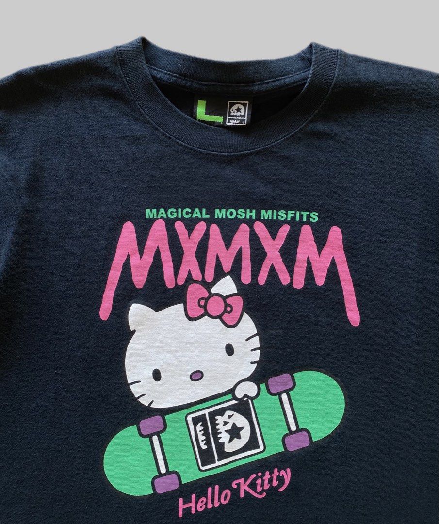 Rare MxMxM x Hello Kitty, Men's Fashion, Tops & Sets, Tshirts & Polo ...