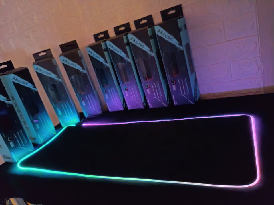 RASURE RGB EXTENDED MOUSE PAD (800 X 300 X 2MM), Computers & Tech ...