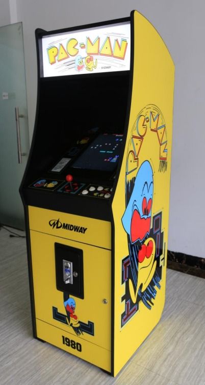Retro 'Pac Man' 19 Inch Arcade Machine, Video Gaming, Video Game ...