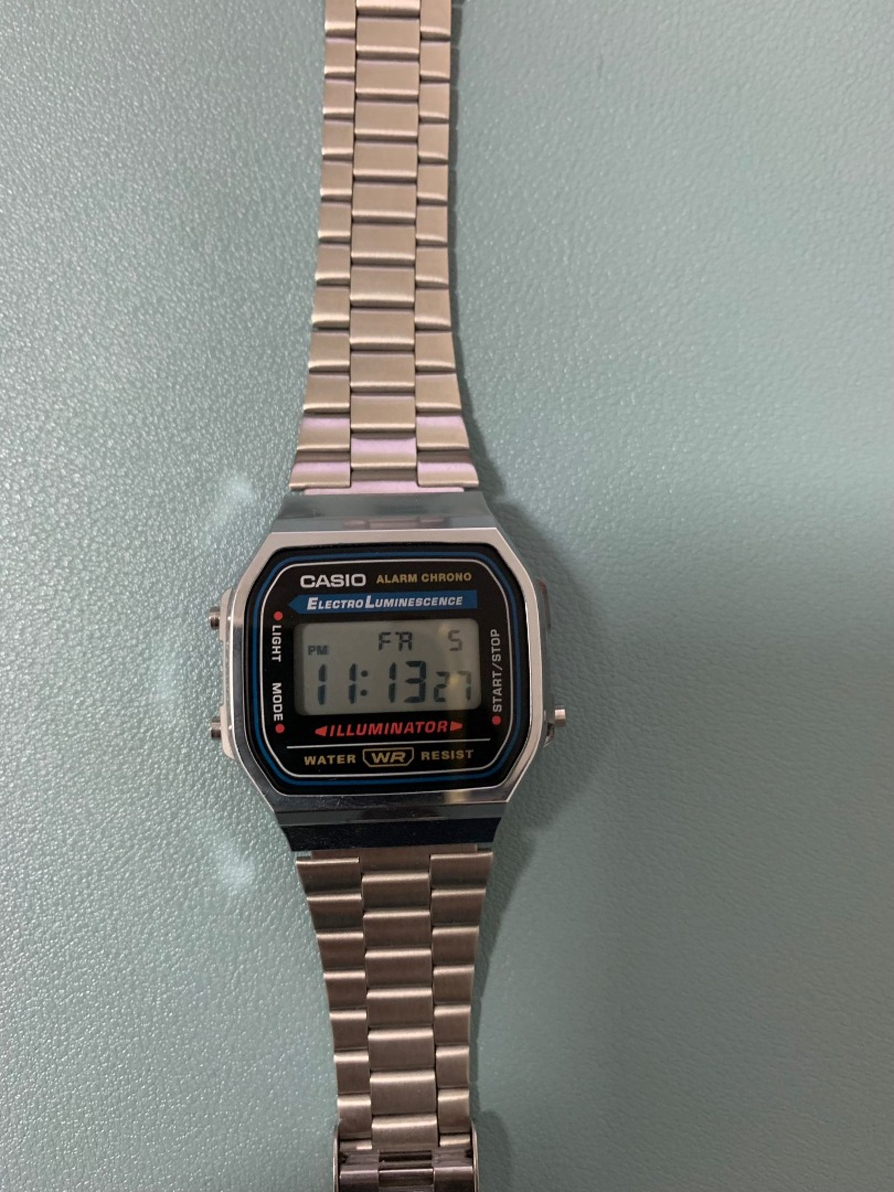 Retro Watch - Casio A168, Men's Fashion, Watches & Accessories, Watches ...
