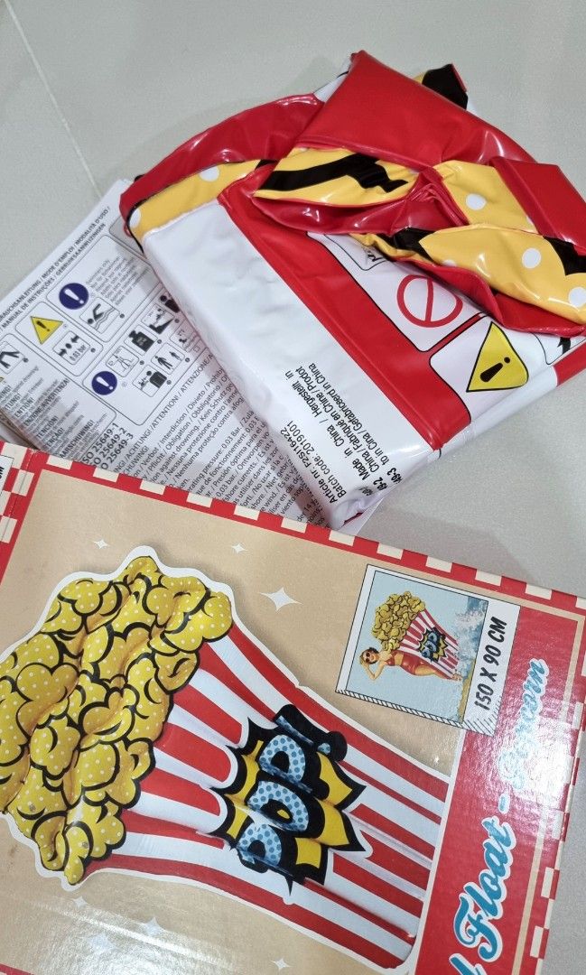 Retr-Oh! Pool Float Pop Corn, Sports Equipment, Sports & Games, Water ...