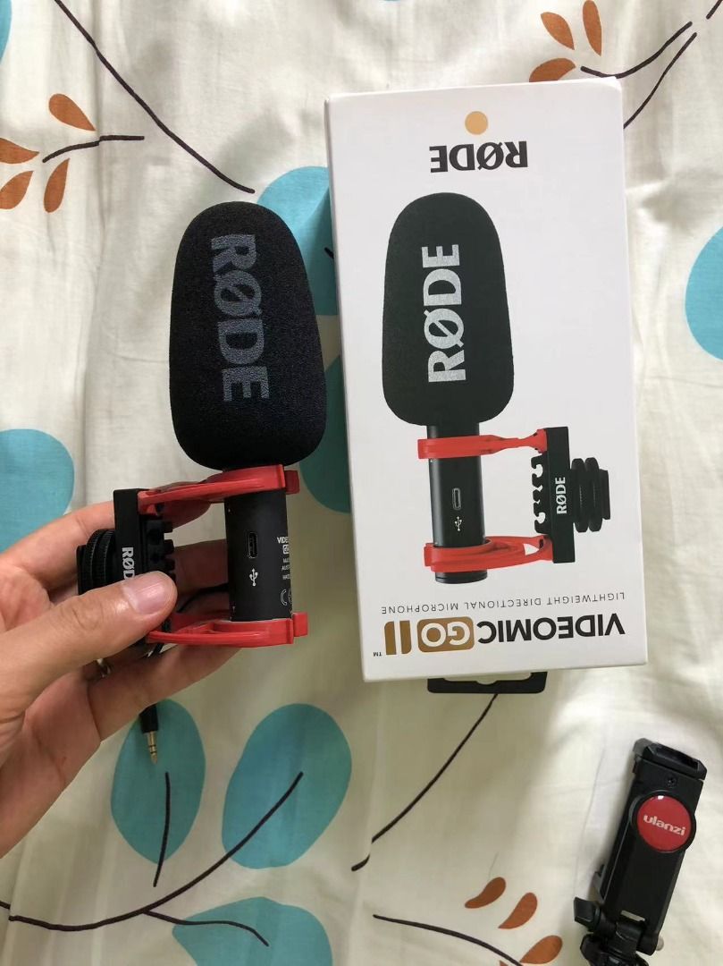 Rode VideoMic GO II Ultracompact Analog/USB Camera-Mount Shotgun ...