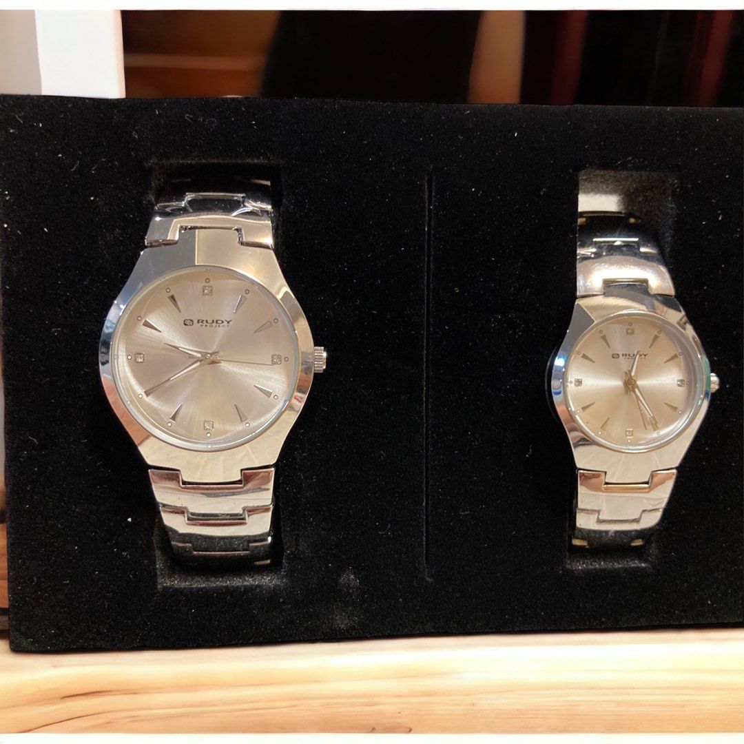 Rudy Project His & Her Couple Watch, Luxury, Watches on Carousell
