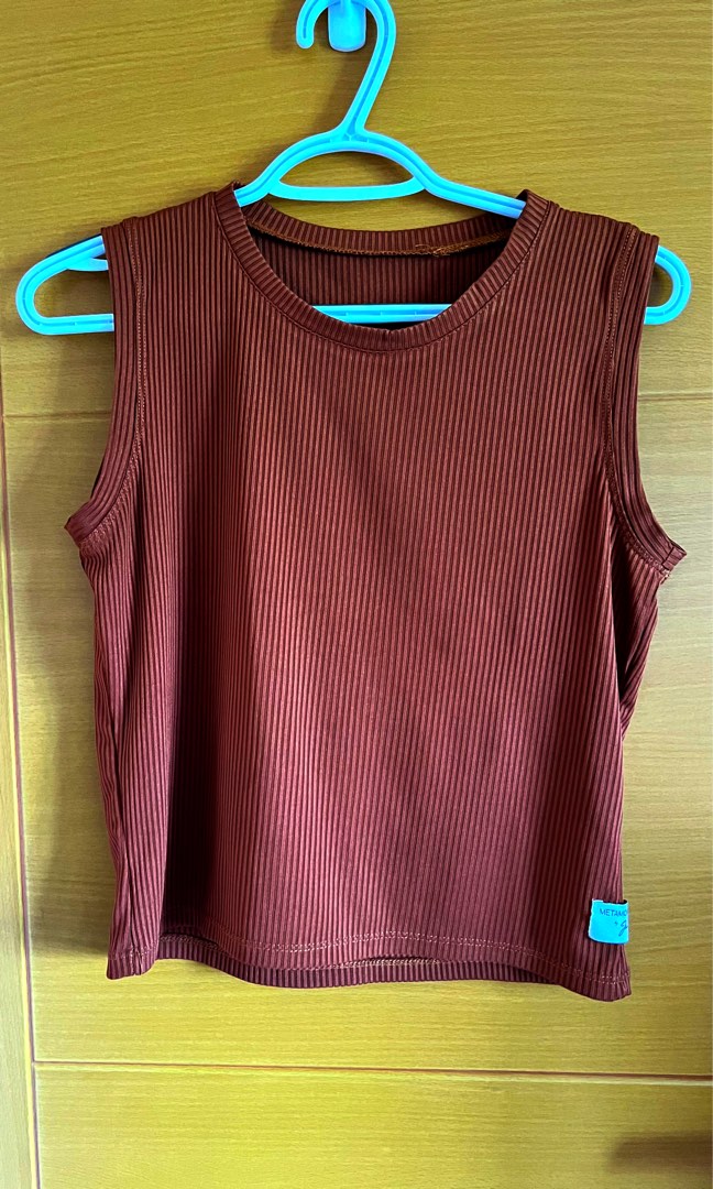 Rust coordinates - shape hugging, Women's Fashion, Dresses & Sets, Sets ...