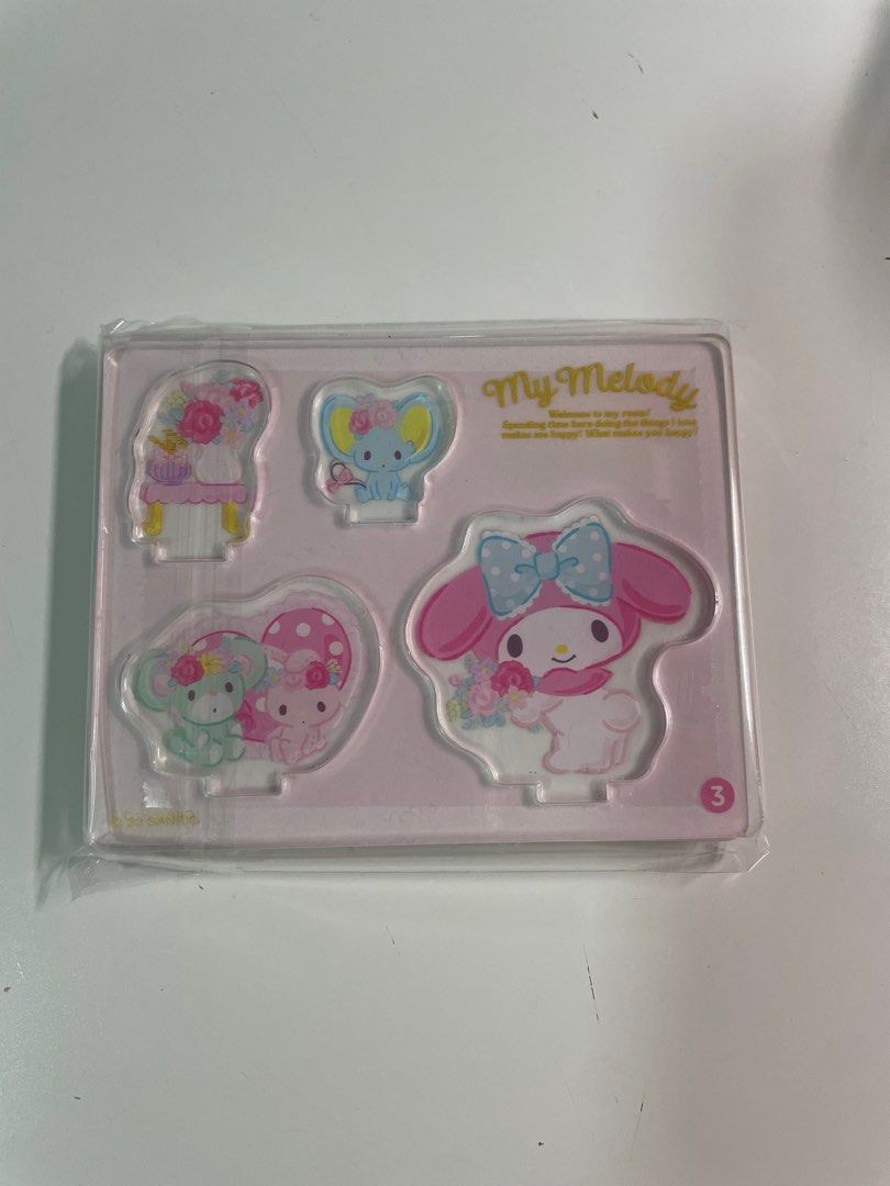 Sanrio My Melody Acrylic Standee from Korea, Hobbies & Toys, Toys ...