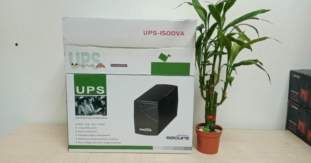 SECURE UPS-1500VA, Computers & Tech, Parts & Accessories, Other ...
