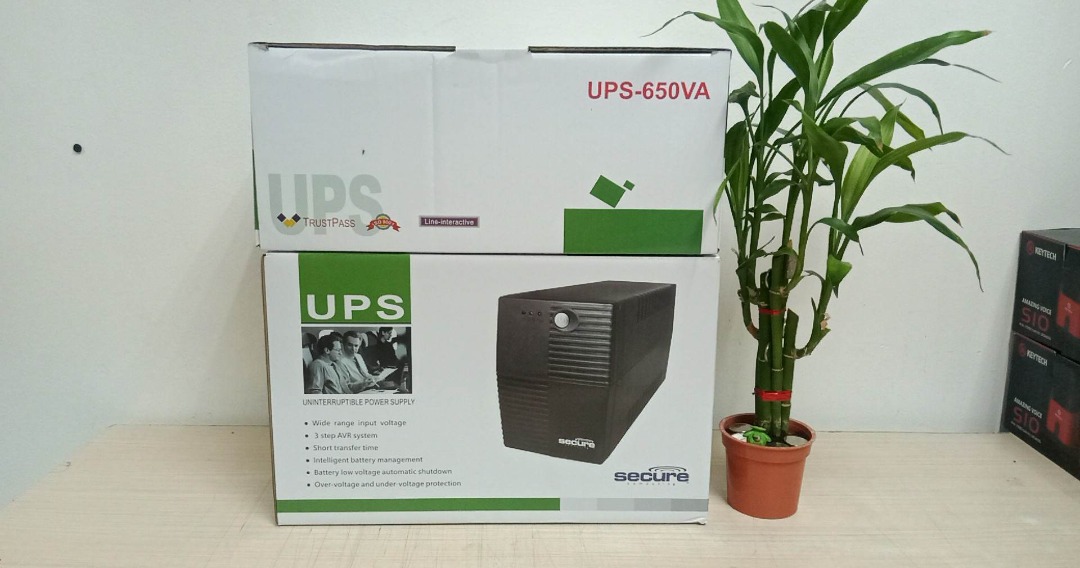SECURE UPS-650VA, Computers & Tech, Parts & Accessories, Other ...
