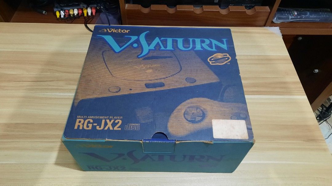 Sega Saturn Victor (Complete, Modified), Video Gaming, Video Game ...