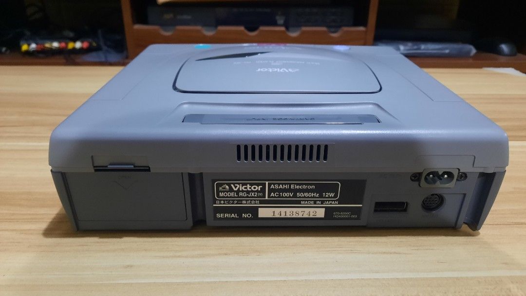Sega Saturn Victor (Complete, Modified), Video Gaming, Video Game ...