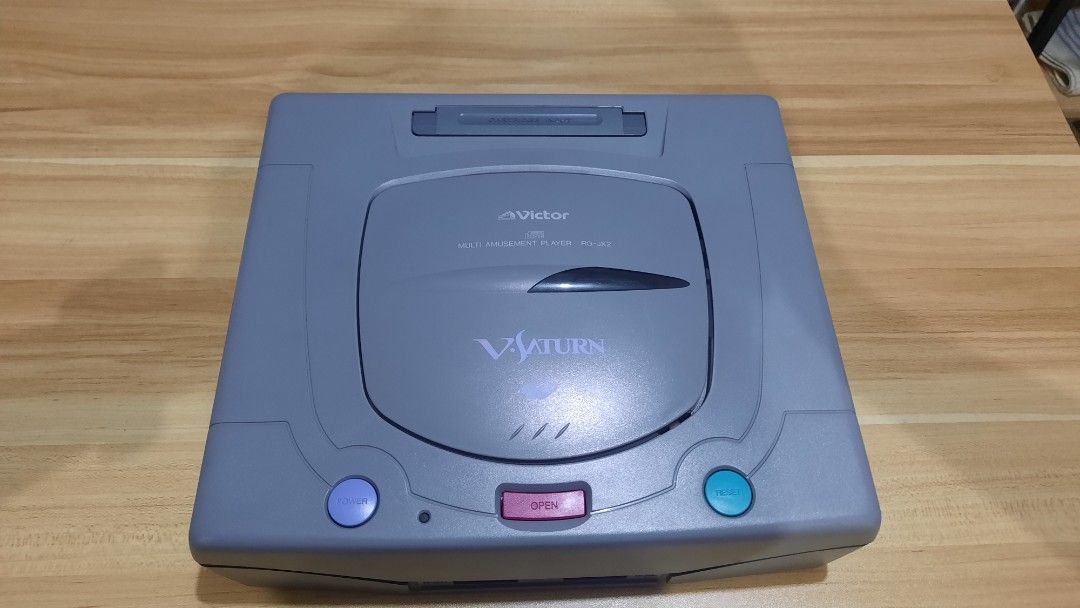 Sega Saturn Victor (Complete, Modified), Video Gaming, Video Game ...