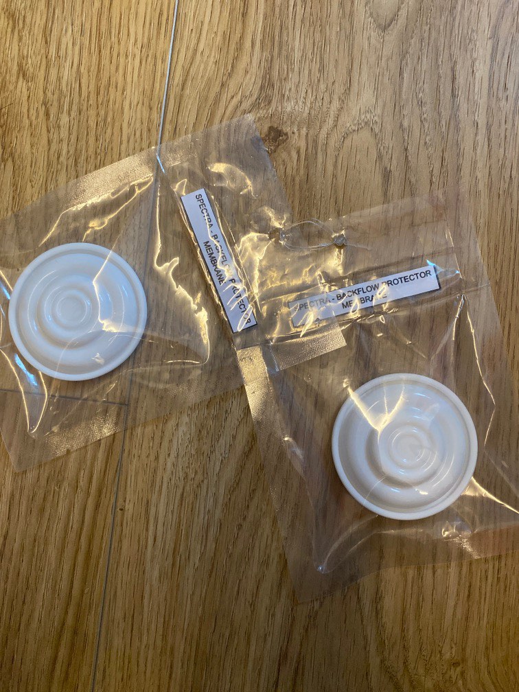 Spectra backflow protector membrane, Babies & Kids, Nursing & Feeding ...