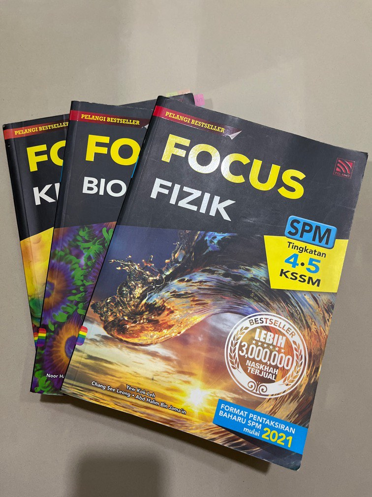 FOCUS SPM buku rujukan fiz*kim, Hobbies & Toys, Books & Magazines ...