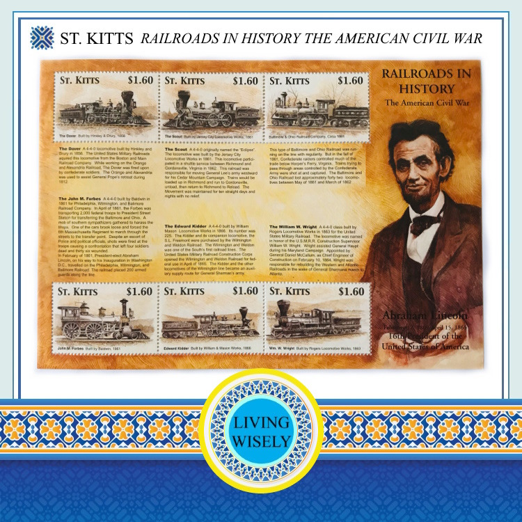 St. Kitts Railroads in History The American Civil War Abraham Lincoln ...