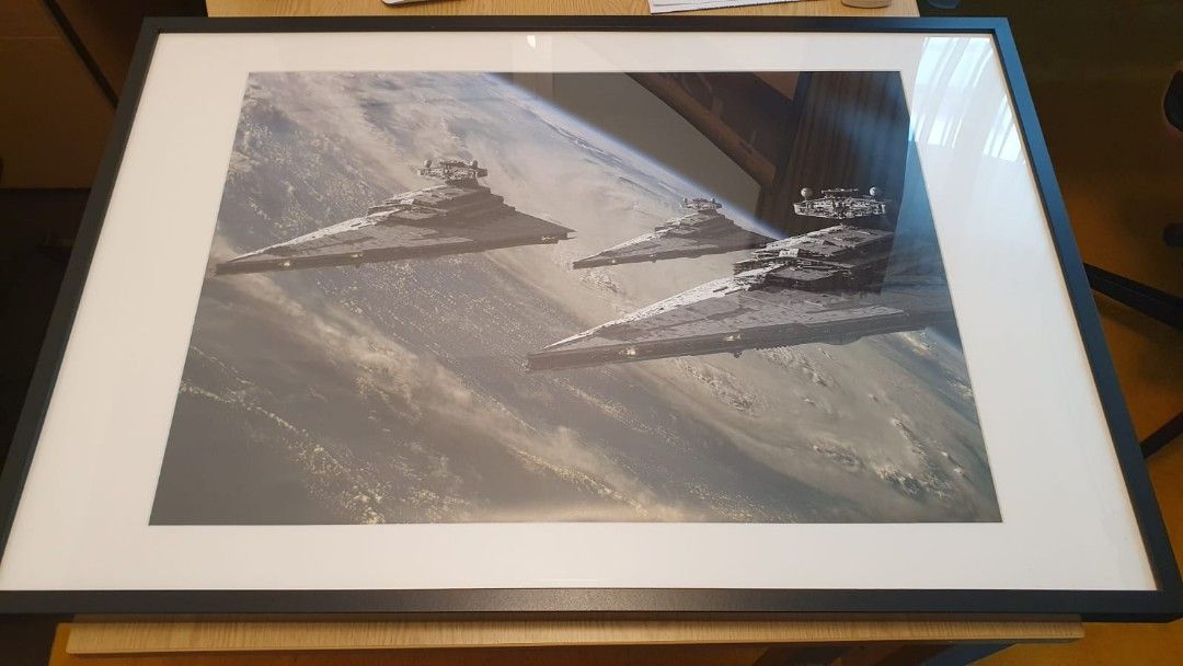Star Wars Framed Photos, Furniture & Home Living, Home Decor, Frames ...