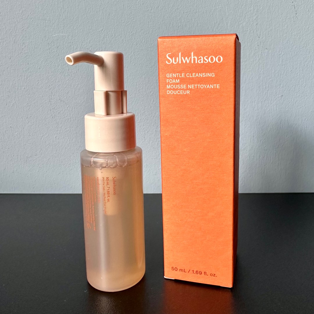 Sulwhasoo Gentle Cleansing Foam 50ml Sample, Beauty & Personal Care ...