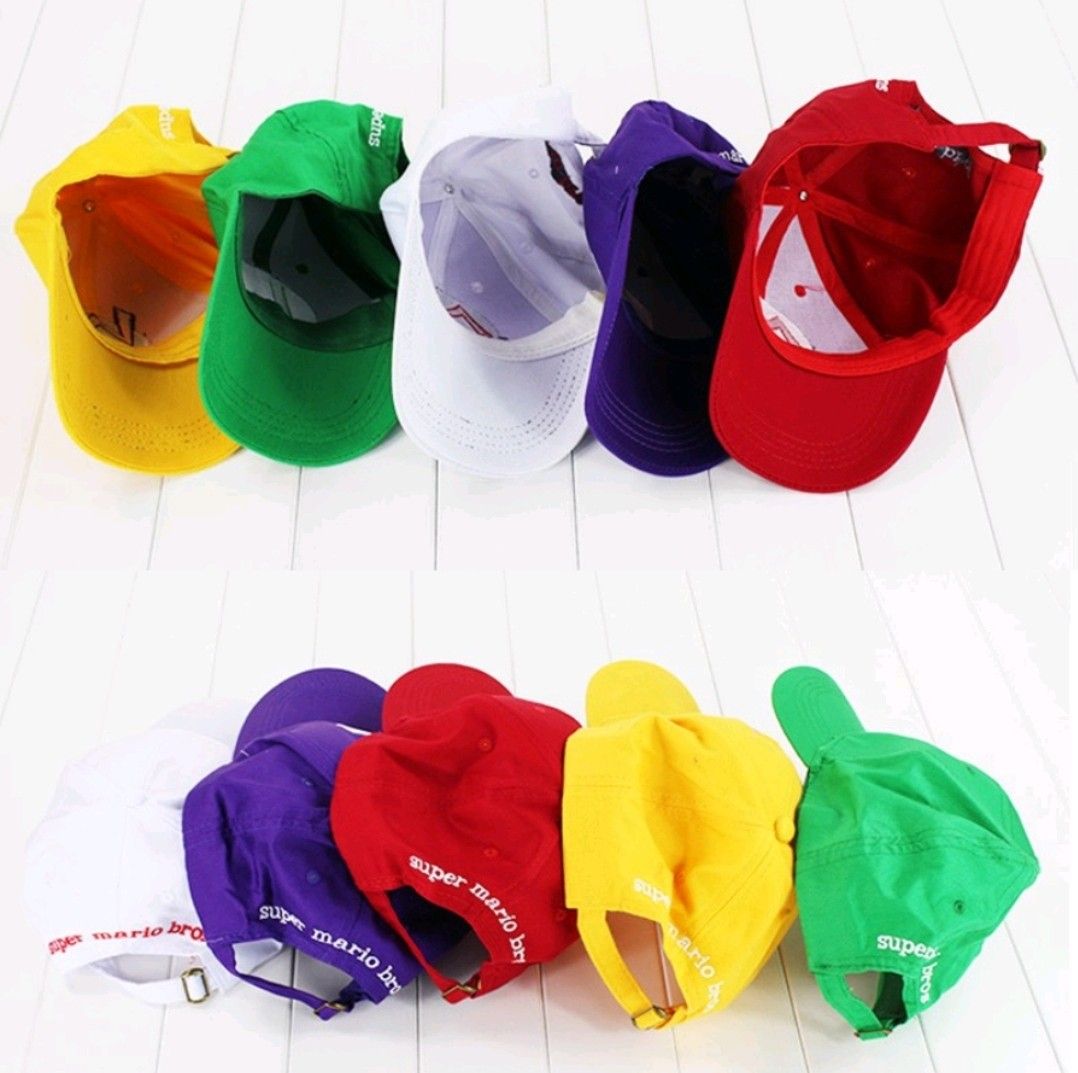 Super mario cap / super mario bros cap / super mario bros hat / cute ...