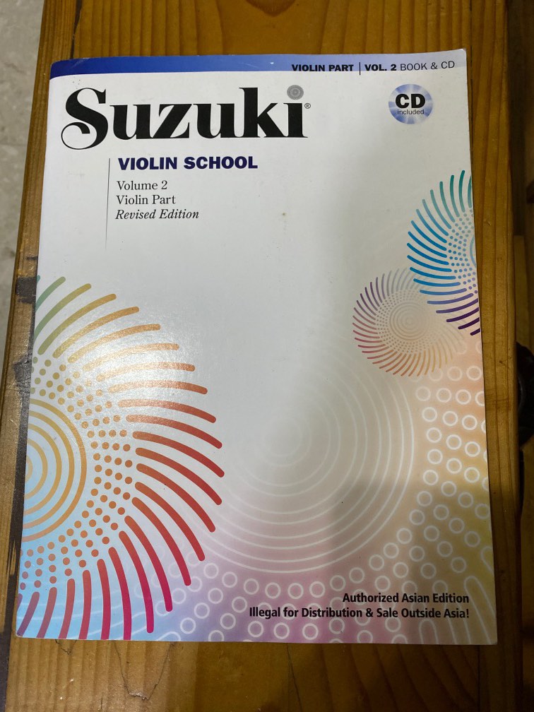 Suzuki book 2 with CD, Hobbies & Toys, Music & Media, Music Scores on ...